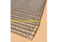 China Sus 304 Spiral Wire Stainless steel Conveyor Chain Belt for Frozen Bakery Cooling Washing Bread Baking for sale