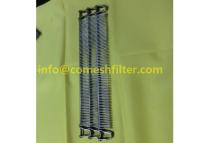 China 304 316 Stainless Steel Balanced Weave Spiral Cooler Frozen Conveyor Belt for oven baking drying freezer for sale