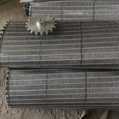 China Inconel 625 Nickel Alloy Eye Link Wire Mesh Conveyor Belt 980°C for Meat Processing Heavy Duty Custom for sale
