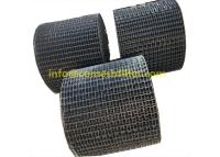 China Stainless Steel Weave Flat Wire  Comb Honeycomb Conveyor Belt for Washing Drying Bakery Oven,carbon steel for sale