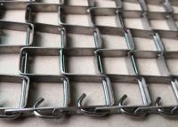 China 316L Honeycomb Ss Wire Mesh Conveyor Belt For Heavy Duty for sale