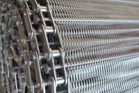 China Woven Balanced Stainless Steel Mesh Conveyor Belt for sale