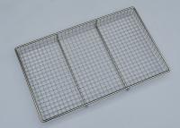China 60*40*2.5cm Weave 1.5mm Metal Mesh Tray For Drying Herbs for sale