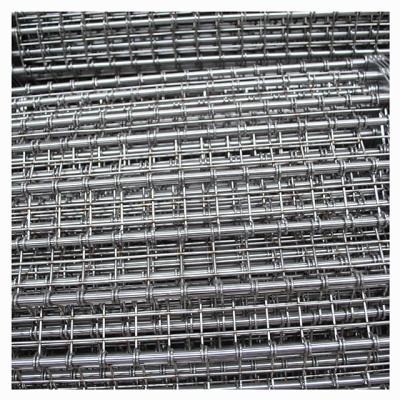 China Spiral Eye Link Mesh Conveyor Belt With Chain for sale
