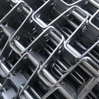 China Spiral Eye Link Mesh Conveyor Belt With Chain for sale