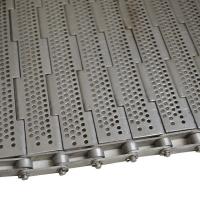 China Spiral Eye Link Mesh Conveyor Belt With Chain for sale