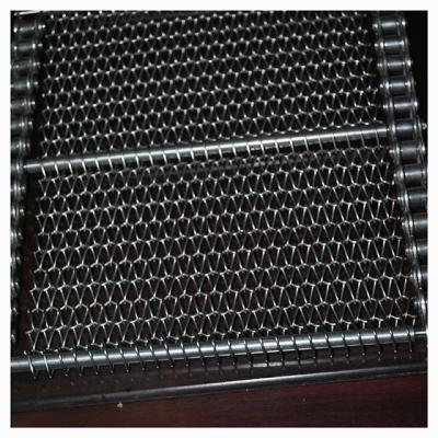 China Double Balanced 2m Stainless Steel Wire Mesh Conveyor Belt for sale