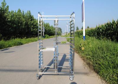 China Kitchen Equipment SGS 316L 0.8mm Stainless Steel Food Trolley for sale