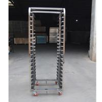 China Customized 20layer 1.8m SGS Stainless Steel Rack Trolley for sale