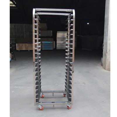 China Customized 20layer 1.8m SGS Stainless Steel Rack Trolley for sale