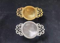China Double Handles Water Jug Wire Mesh Filter Private Logo Gold Silver Color for sale