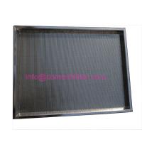 China Stackable 23.6 X 31.5inch 60*80cm Steel Mesh Tray for sale