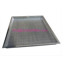 China Stackable 23.6 X 31.5inch 60*80cm Steel Mesh Tray for sale