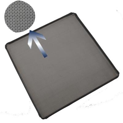China Heat Resistant 1x1mm Hole Dehydration Wire Mesh Tray for sale