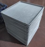 China Heat Resistant 1x1mm Hole Dehydration Wire Mesh Tray for sale