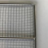 China Baking Cooking Cooling FDA Stainless Steel Mesh Rack for sale