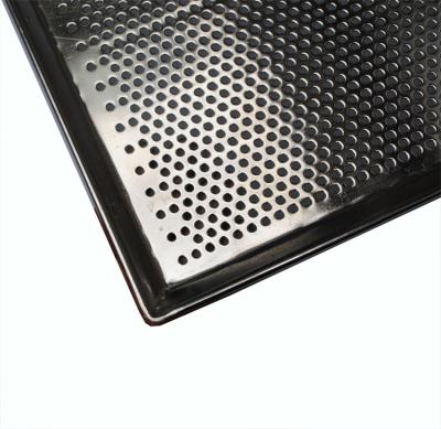 China 18x26 Inch Baking Food 0.8mm Stainless Steel Perforated Pan for sale