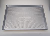 China 18x26 Inch Aluminum 5x3mm Hole Perforated Cooking Tray for sale
