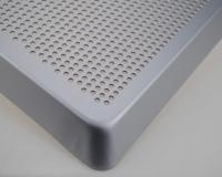 China Corrosion Resistance Fda Certificate 0.6mm Stainless Steel Baking Tray for sale