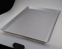 China Corrosion Resistance Fda Certificate 0.6mm Stainless Steel Baking Tray for sale