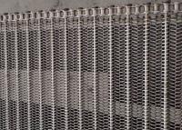 China Baking And Cooling SGS Ss304 Chain Mesh Conveyor Belt for sale