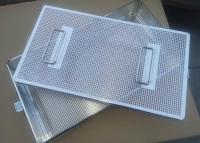 China Perforated 316 Stainless Steel Autoclave Tray For Medical Sterilization for sale