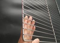 China 530mm X 325mm 304 Stainless Steel FDA Wire Mesh Oven Tray for sale