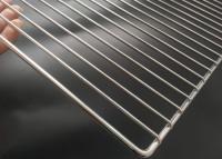 China 530mm X 325mm 304 Stainless Steel FDA Wire Mesh Oven Tray for sale