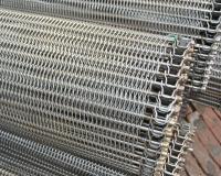 China 25.4mm Pitch 304 SGS Steel Mesh Conveyor Belt With Chain Link for sale
