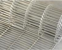 China High Temperature Stainless Steel 316 Flat Flex Conveyor Belt for sale