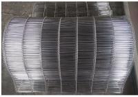 China High Temperature Stainless Steel 316 Flat Flex Conveyor Belt for sale
