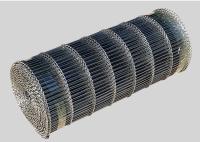China flat flex stainless steel wire mesh conveyor belt with chocolate enrobe for sale