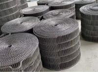 China flat flex stainless steel wire mesh conveyor belt with chocolate enrobe for sale