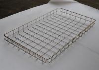 China Resuable 304 FDA 3mm Stainless Steel Wire Mesh Tray Baking Bread for sale