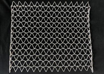 China Veneer Dryer Spiral 316l Stainless Steel Wire Mesh Conveyor Belt for sale