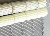 China Flat Flex Chocolate Chain Mesh Conveyor Belt Non Toxic for sale