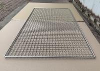 China 18 X 26 Inch Mesh Wire Tray Drying Momordicae Fruit Meat Nut Seafood for sale