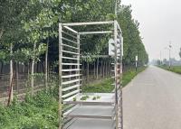 China 201 Stainless Steel Rack Trolley For 60 X 40cm Food Bakery Baking Oven Trays for sale