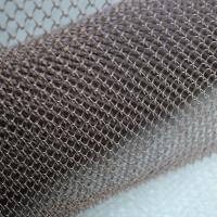 China Carbon Steel 3*3mm Decorative Wire Mesh For Wall Panels And Suspended Ceiling for sale