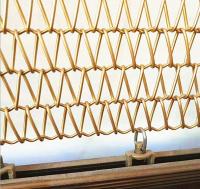 China Fireplace Screen 20mm Chain Link Curtain Aluminum Stainless Steel Spiral Metal Mesh for sale