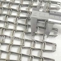 China Stainless Steel 201 304 Honeycomb Conveyor Belts For Beer Bottle Conveyor for sale