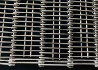 China 2.0mm Stainless 304 Steel Mesh Conveyor Belt Eye Link for sale
