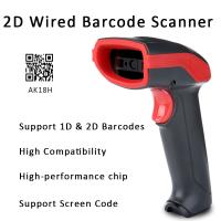 China Classic Model Lector Codigo Barras  AK18H High Scan Speed 2d Handheld Barcode Scanner for Supermarket for sale