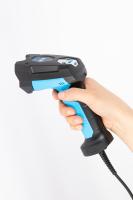 China Long Range 2D Wired Barcode Scanner CMOS QR Code Reader IP68 Waterproof Design Scanning for Warehouse for sale