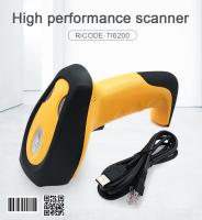 China TICODE 2D Barcode Scanner Devices Wired Bar Code Reader Support Reading Screen 1D 2D QR Code for sale