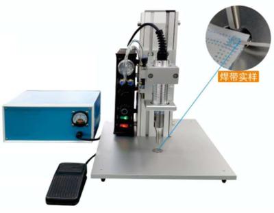 China Mask Earloop Band Welding Machine - 2000W Ultrasonic Spot Welder for Face Masks, 1230x620x1500mm Industrial Equipment for sale