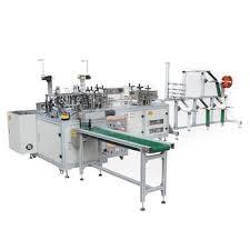 China 220V 3 Ply Face Mask Making Machine | 100-120 pcs/min | 175×95mm Size | Automated Production for sale