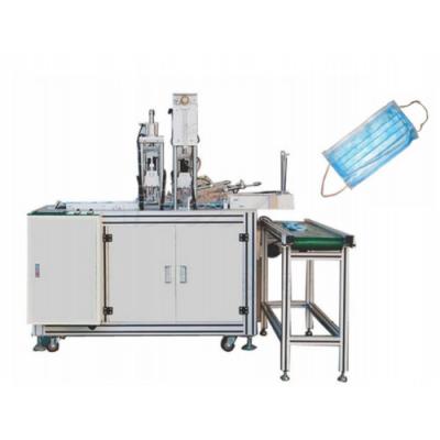 China 4KW Pollution Earloop Mask Machine | 80-120 PPM Capacity | 6500mm Industrial N95 Production Line for sale