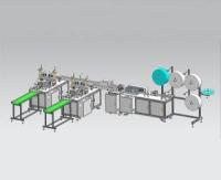 China 120 Pcs/Min Non Woven Face Mask Making Machine | 6850mm Length | 9KW Power Automated Production Line for sale