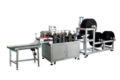China 5000kg Non Woven Face Mask Machine | 90-110 pcs/min Output | 175x95mm Customizable for sale